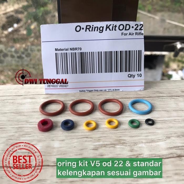 Jual O ring kit V5 od 22 dan standar / Oring kit od 22 - Kab ...