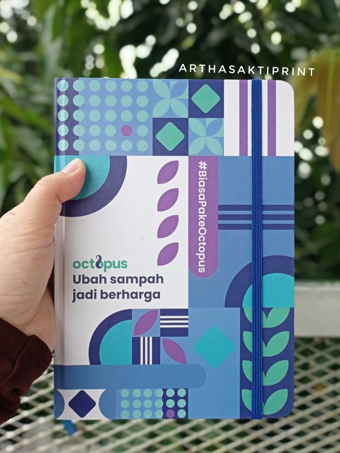 Jual Custom Notes Book A5 Hard Cover|Buku Agenda Custom|Finish Rounded ...