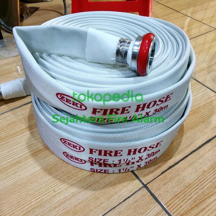 Jual FIRE HOSE SELANG PEMADAM UK 1,5" X 30M COUPLING MACHINO EPDM (16 BAR ) - Jakarta Pusat ...