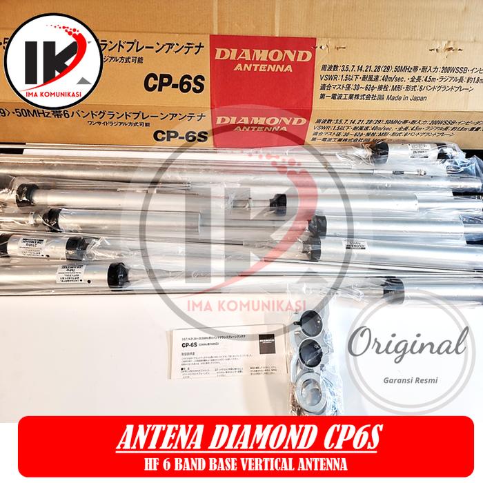 Jual ANTENA BASE Diamond CP6S HF 6-Band Base Vertical Antenna - Jakarta Barat - IMA KOMUNIKASI ...