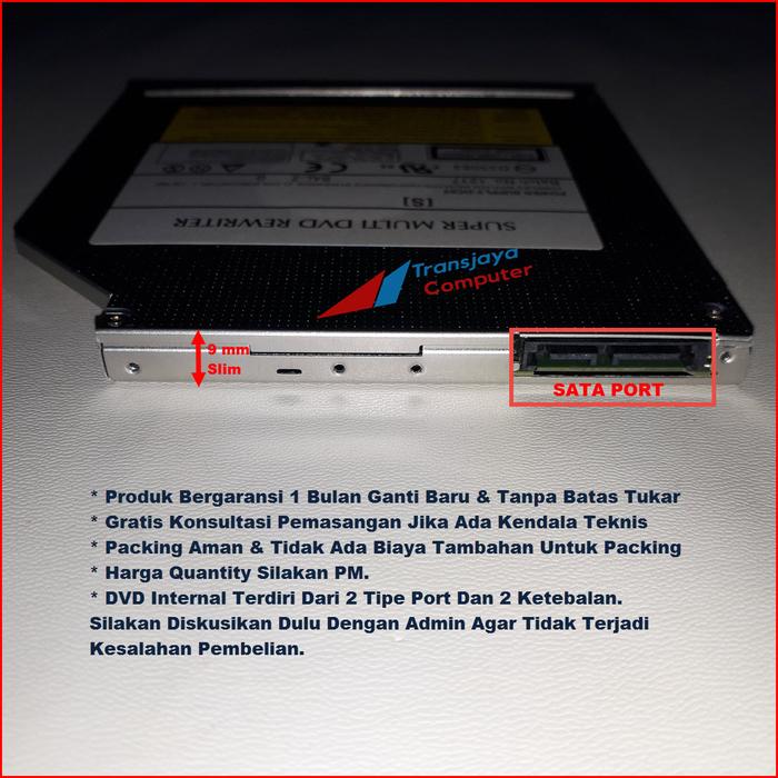Jual Dvd Rw Rom Internal Laptop Sata Slim 9mm Di Seller Sweet Shop ...