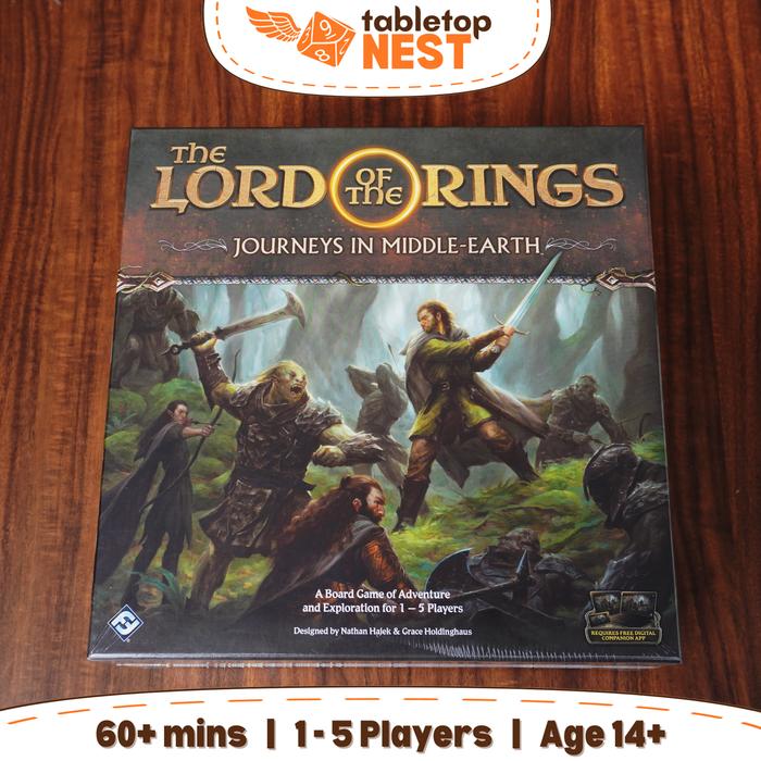 Jual The Lord of The Rings: Journeys in Middle Earth Board Game - Kota ...