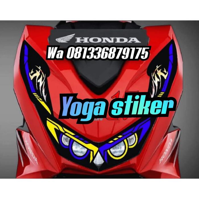 Jual cutting sticker lampu depan beat deluxe 2021 - Kab. Jember ...