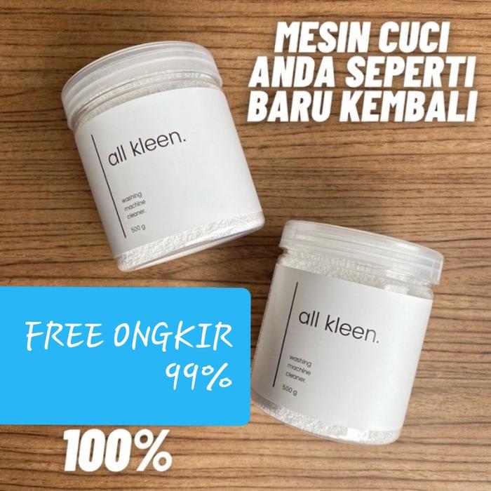 Jual Pembersih Mesin Cuci ALL KLEEN Washing Machine Cleaner 500 gram ...