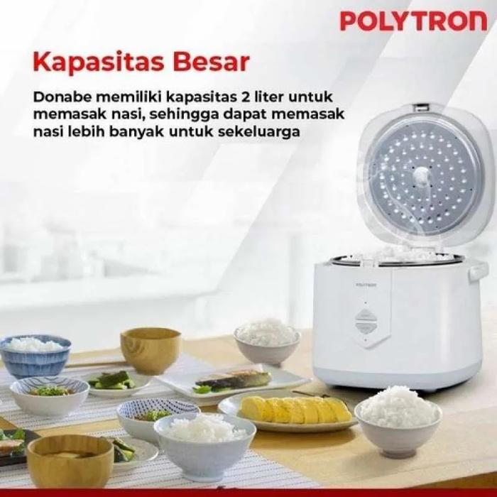 Jual POLYTRON RICE COOKER / MAGIC COM PRC 1201 Y (2 LITER) - Kota ...