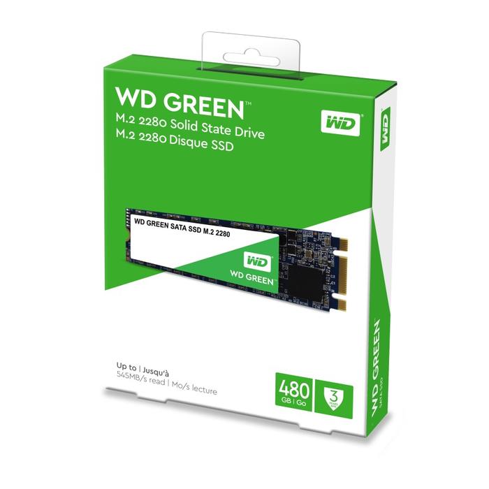 Jual SSD WD Green M.2 2280 480GB - WDC Green M2 480 GB Sata 3 - Jakarta ...