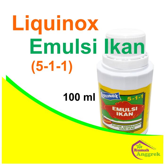 Jual Liquinox Fish Emulsion 5-1-1 100 ml emulsi pupuk minyak ikan ...