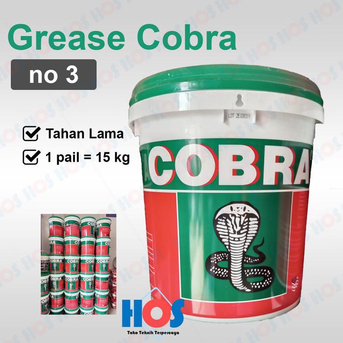 Jual GEMUK COBRA CHASSIS GREASE NO.3 HIJAU 15 KG / 1 PAIL - Kota ...