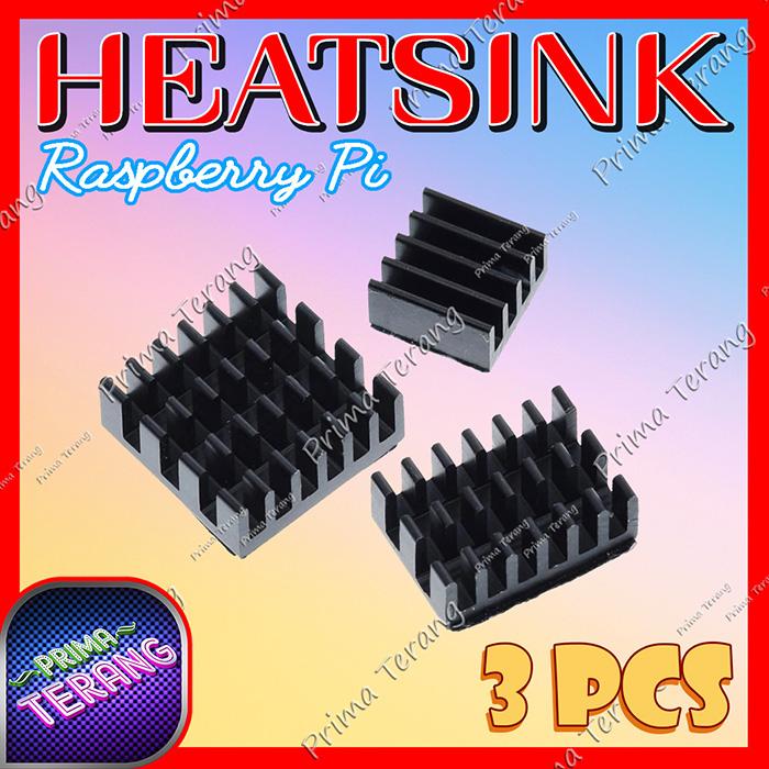 Jual 3 Pcs/Set Heatsink Raspberry Pi 4 Heat Sink 4B Thermal Cooler ...