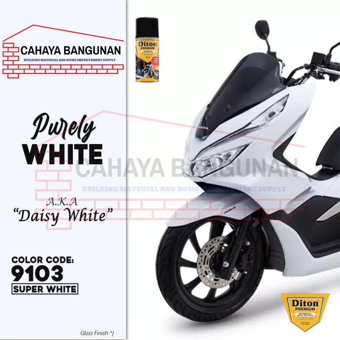 Jual Paket Diton Premium Super White 9103 White Super Ultra Putih Pilox ...