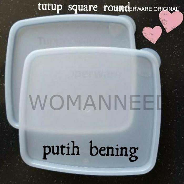 Jual SEAL SQUARE ROUND TUTUP TUPPERWARE TUTUP TOPLES TALL SQUARE - Kota ...