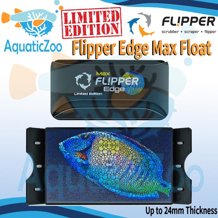 Jual Flipper Edge MAX LIMITED EDITION Float 2in1 Magnet Algae Scraper ...