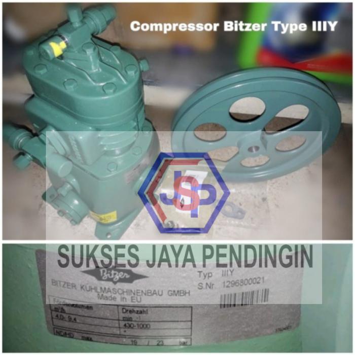 Jual Compressor Bitzer Open Type IIIY / Type 3Y / Type III Y - Jakarta ...