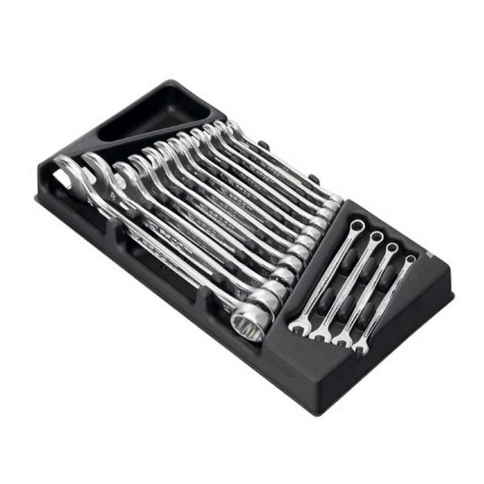 Jual Facom Set 16 Pcs Kunci Kombinasi/COMBINATION WRENCH SET 16 MOD.440 ...