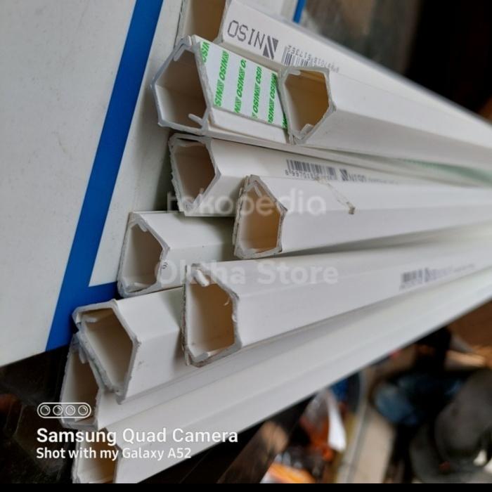 Jual NISO TC 5 TC5 CABLE DUCT PELINDUNG PENUTUP KABEL + DOUBLE TAPE ...