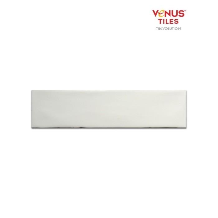 Jual Subway Tile Merk Venus Takko Vanilla Wave Glossy 30x7,5cm - Kota ...