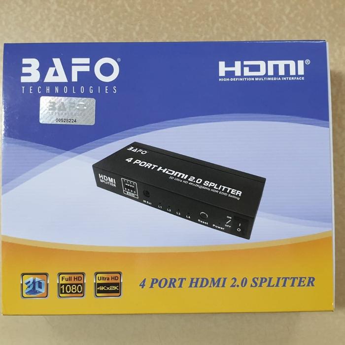 Jual HDMI Splitter Bafo 4 port - Kota Semarang - Solitaire Computer ... Jual HDMI Splitter Bafo 4 port - Kota Semarang - Solitaire Computer ...