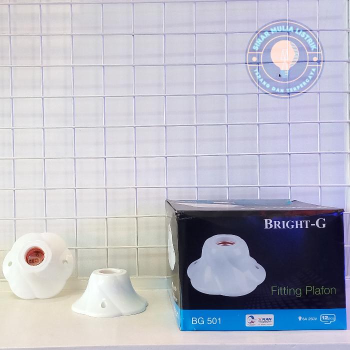 Jual Fitting Plafon Bright G - Cream, BG504 - Putih, BG501 - Kota ...