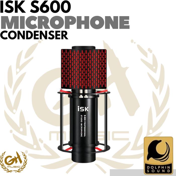 Promo ISK S600 PROFESSIONAL STUDIO CONDENSER MICROPHONE | MIC KONDENSER Cicil 0% 3x - Kota ...