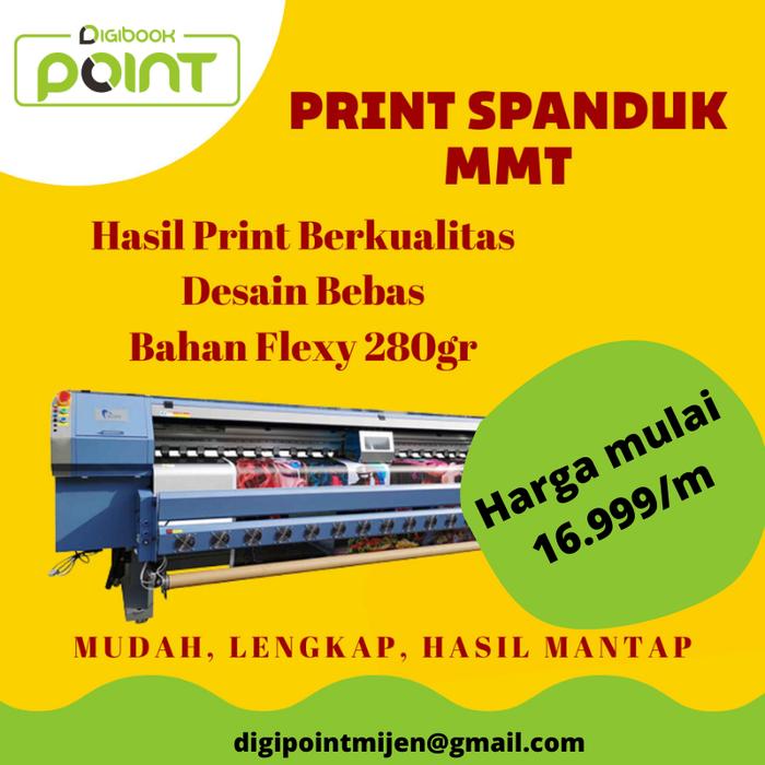 Jual CETAK SPANDUK MMT / SPANDUK MURAH KILAT BAHAN FLEXY 280 gr DI ...
