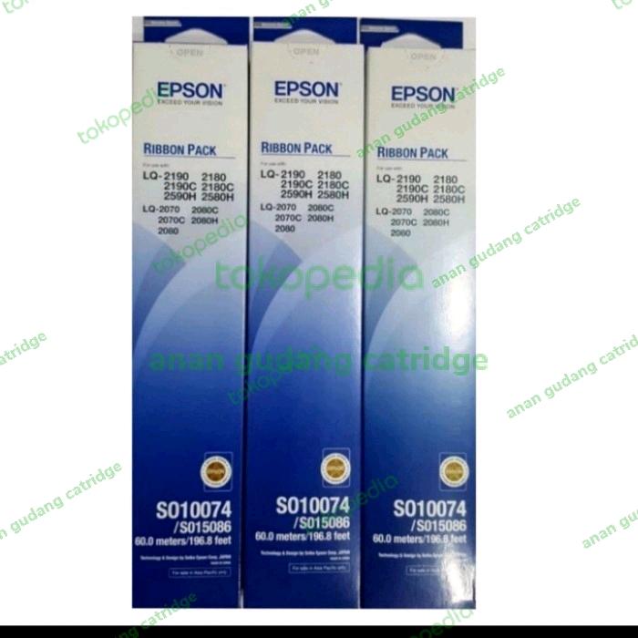 Jual pita ribbon pack/refill epson LQ 2180/2190 - Jakarta Timur - anan ...