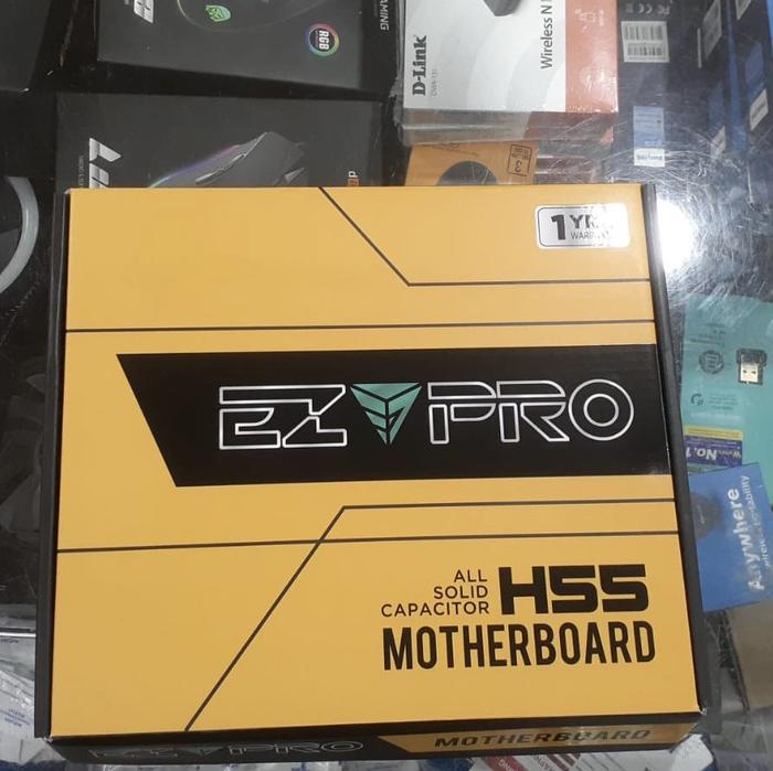Jual EZPRO H55 LGA 1156 DDR3 Intel Motherboard Micro ATX - Jakarta ...