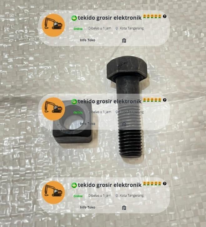 Jual Bolt Shoe baut shu Baut tapak Shoe Hitachi ZX48 ZX48U-5 IMPORT ...