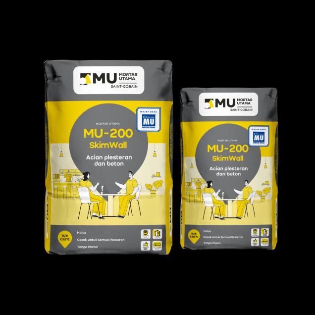 Jual MU 200 Skim Wall 20kg - Mortar Instan Acian Plester dan Beton ...