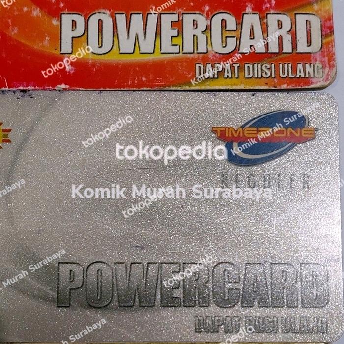 Jual Kartu Powercard Timezone Gold Silver Papercard Ori Limited Edition ...
