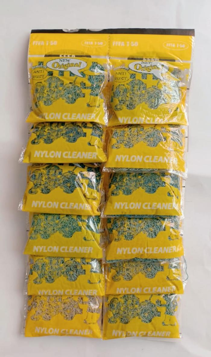 Jual Sabut Serabut Jala Cuci Piring Super Nylon Sabut Spons Sponge ...