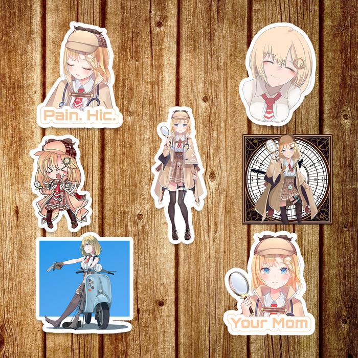 Jual Sticker Pack Hololive - Amelia Watson [7 Pcs] - Kab. Tangerang ...