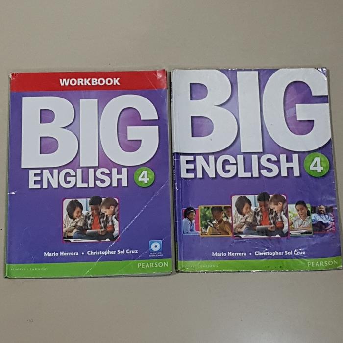 Jual Buku Big English 4 Pearson - Student Book + Workbook AMG-002 ...