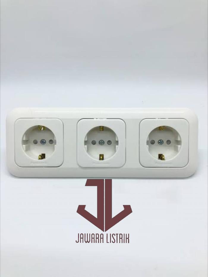Jual STOP KONTAK TRIPLE PANASONIC ISI 3 TIGA GANG INBOW - Jakarta Timur ...