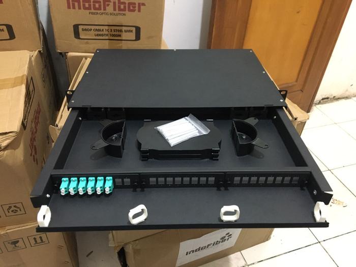 Jual OTB 12 core LC multimode OM3 rackmount sliding - Jakarta Pusat ...