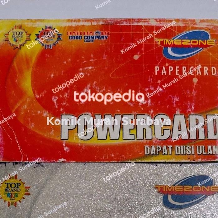 Jual Kartu Powercard Timezone Gold Silver Papercard Ori Limited Edition ...