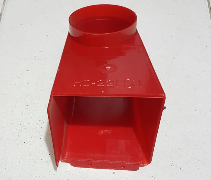 Jual Corong Hoper Merah Lubang segi-4 sama sisi. - Jakarta Barat ...