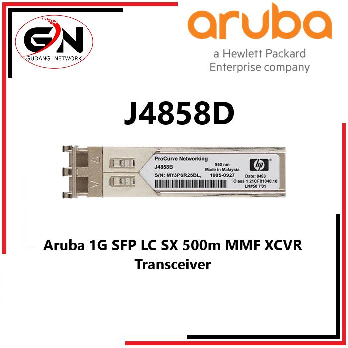 Jual HPE Aruba J4858D Aruba 1G SFP LC SX 500m MMF XCVR - Jakarta Pusat ...