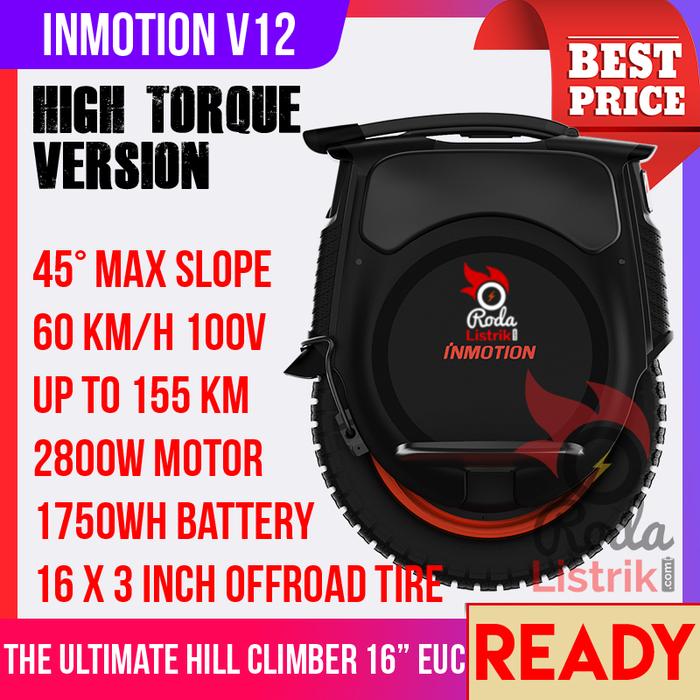 Jual InMotion V12 High Speed EUC Electric Unicycle Skuter Listrik Roda ...