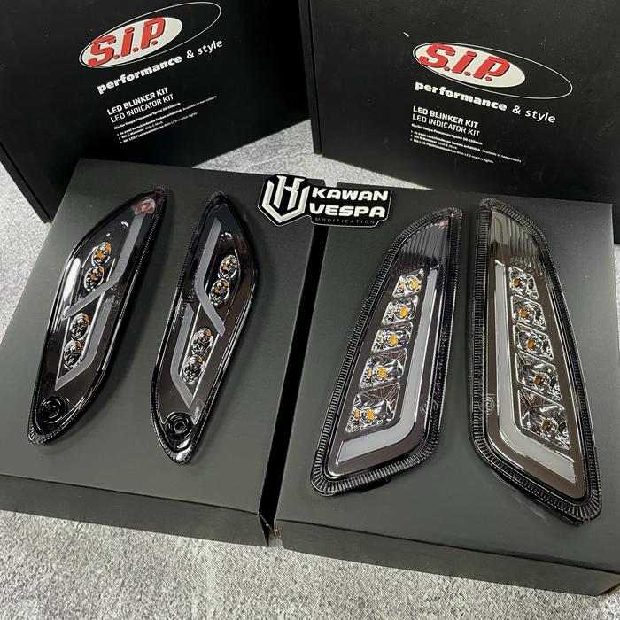 Jual indicator Sein SiP LED Vol.2 Smoke series Vespa Sprint Primavera ...
