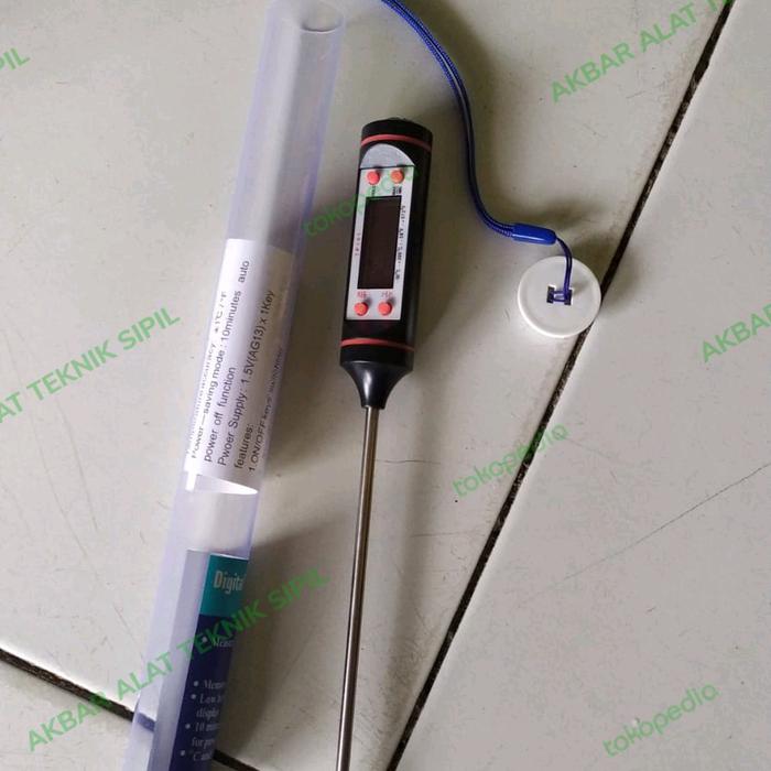 Jual Jual Termometer Aspal Digital Akurat 300 C untuk Pengukuran Suhu ...