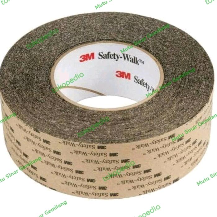 Jual Lakban Safety Walk 3M Black 610 / Lakban Anti Slip - Uk 2inch x 18,2m - Jakarta Barat ...