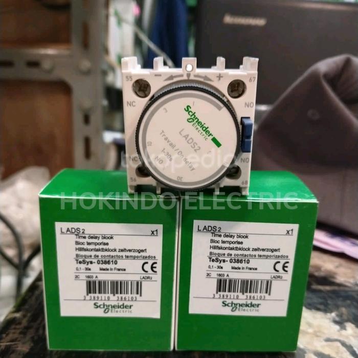 Jual Timer On Delay LADS2 Schneider original kontak bantu tunda hidup ...