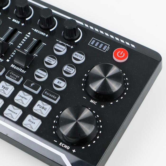 Jual Pro Audio Interface Bluetooth Mixer Sound Card Live Broadcast ...