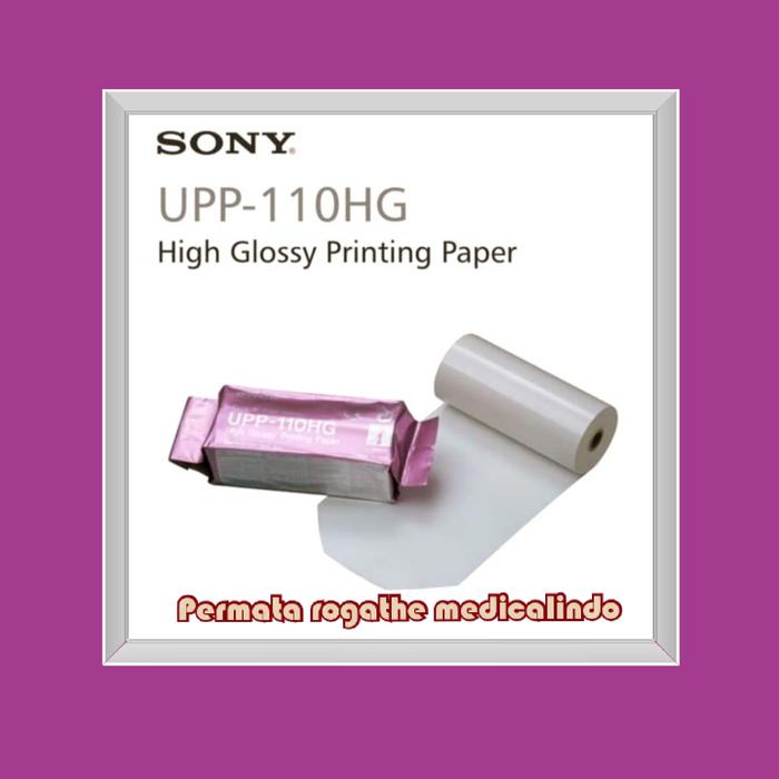 Jual Kertas Printer USG SONY UPP-110HG / Thermal Printing High Glossy ...