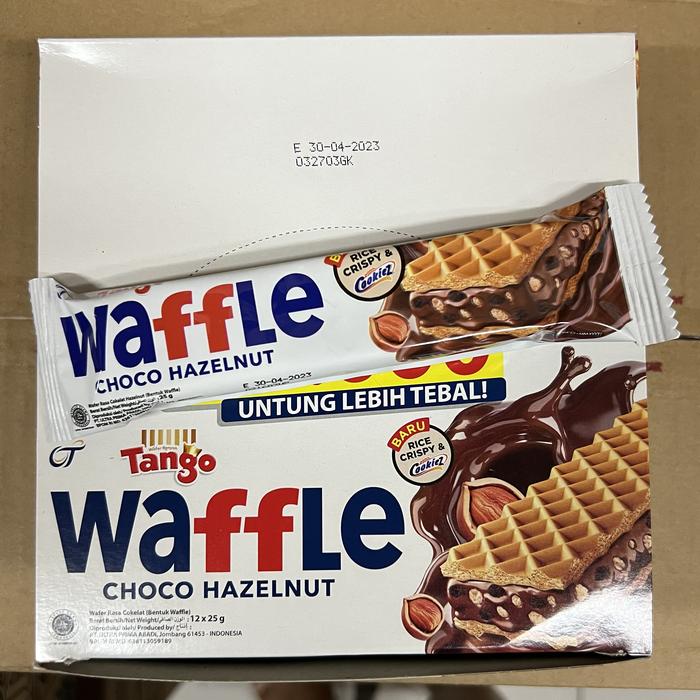 Jual wafer tango waffle hazelnut box - Kota Bogor - CTR Grosir | Tokopedia