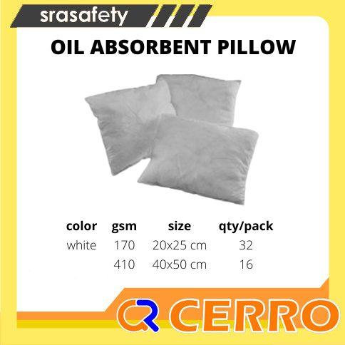 Jual Oil Absorbent Pillow 20x25 Merk Cerro - 410 GSM, pack - Kota ...