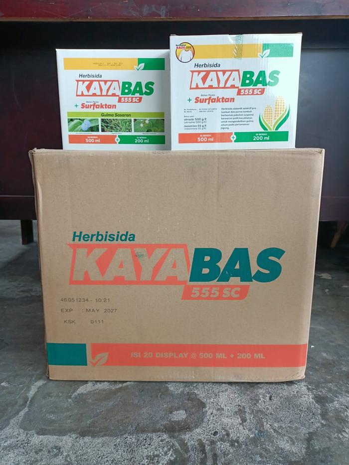 Jual HERBISIDA KAYABAS 555SC 500ML + GRATIS 1 BAJU DI DALAM KEMASAN ...