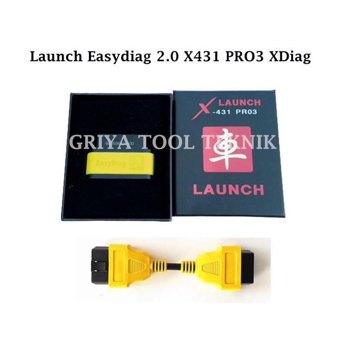 Jual Launch Easydiag 2.0 X431 PRO3 XDiag Pro Scanner Mobil Online Upgrade - Jakarta Timur ...