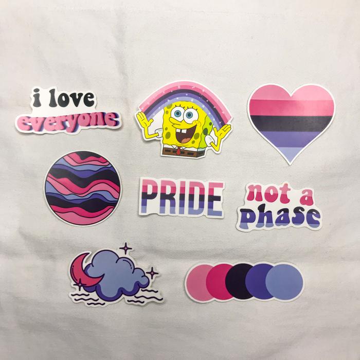 Jual Omni Colors Sticker Pack Aesthetic - Omnisexual Colors Sticker ...