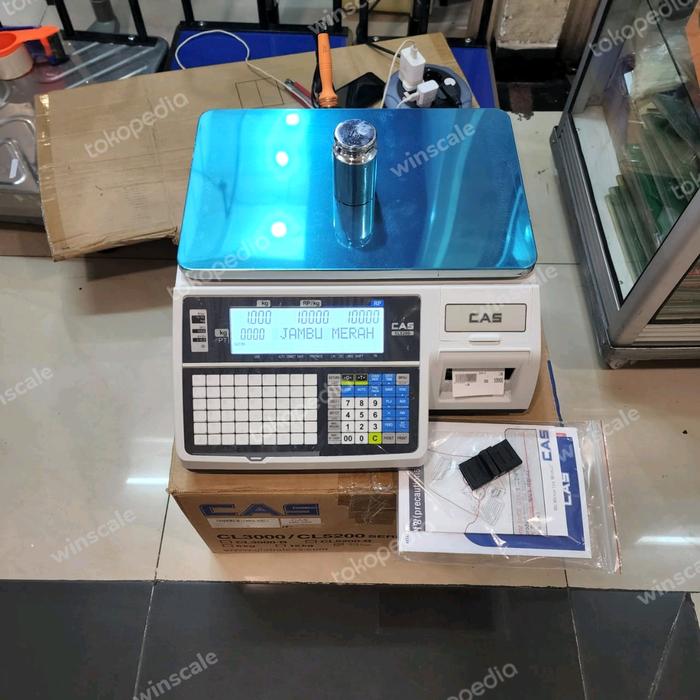 Jual Timbangan buah label printing timbangan swalayan label sticker ...
